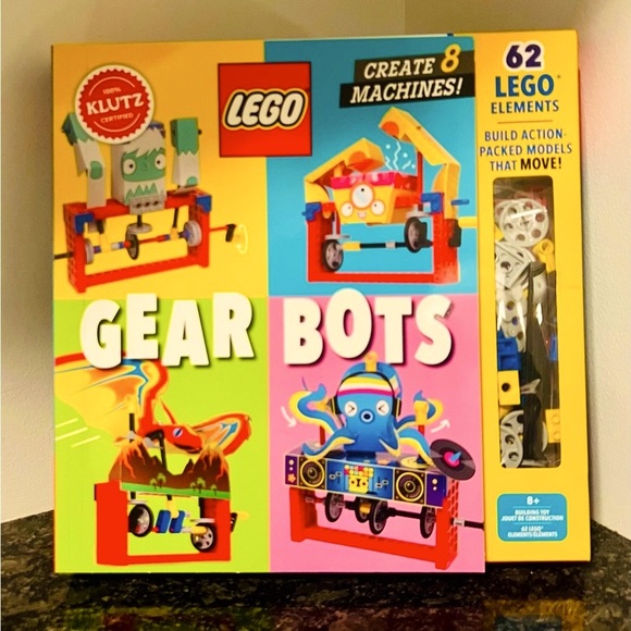 Lego | Toys | Nwt Lego Gear Bots Never Opened Small Tear In Corner Of ...